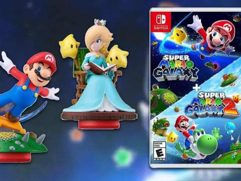Coleção Sunset De Super Mario Galaxy Chega Com Suporte Para Switch 2 Em 4K