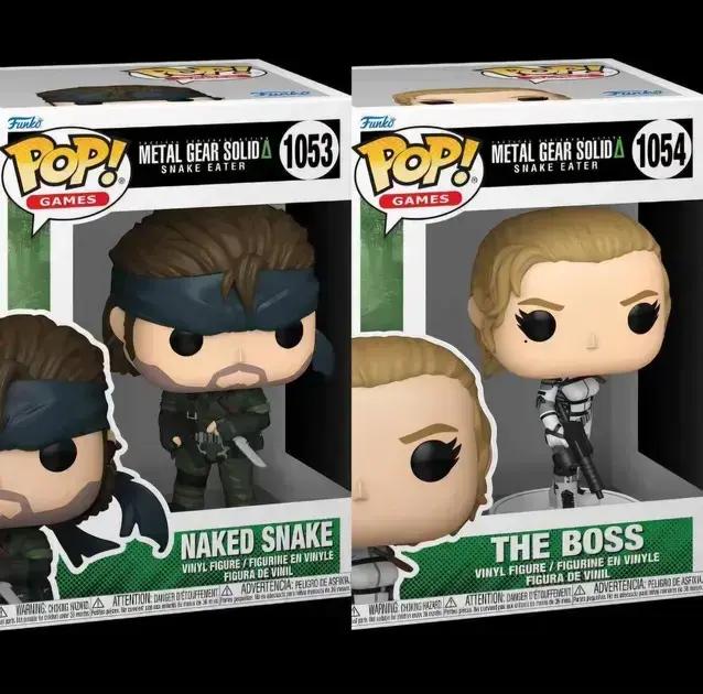 Novos Funko Pops De Metal Gear Solid Delta: Snake Eater Chegam Esta ...
