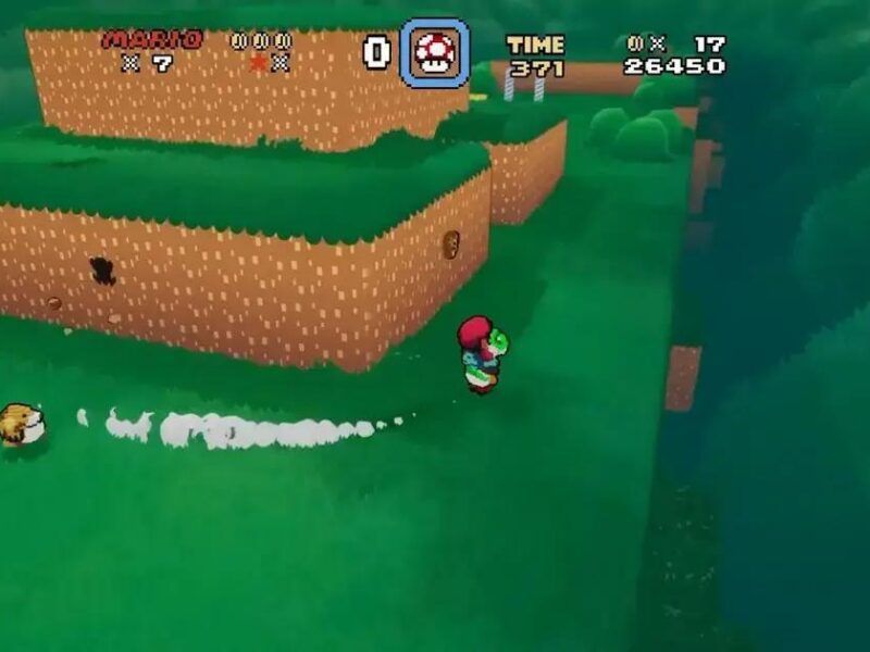 Remake De Super Mario World Na Unreal Engine 5: Confira!