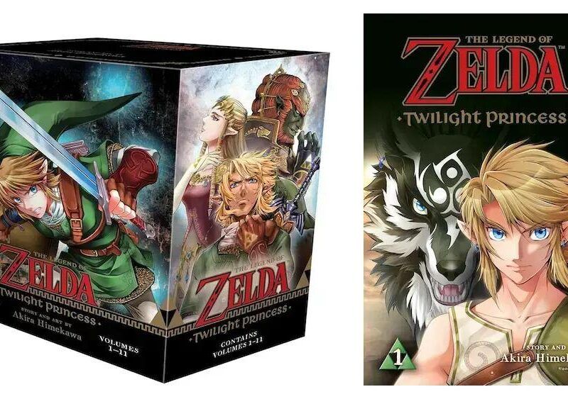 Zelda: Twilight Princess - Box Set De Mangás Com 50% De Desconto